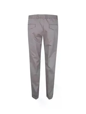 BARBA NAPOLI Pleated Trousers - Grey