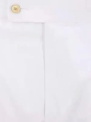 Caruso Buttoned Straight-leg Trousers