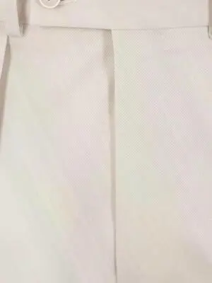 Caruso Buttoned Pleated Trousers