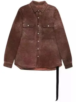 Classic Collar Overshirts For Men