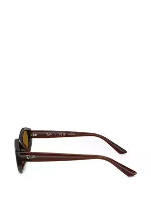 Ray-ban Geometric-frame Sunglasses - Brown