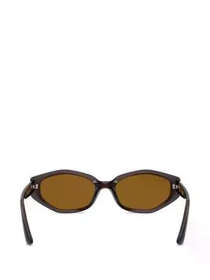 Ray-ban Geometric-frame Sunglasses - Brown