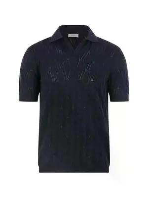 Agnona Diamond-pattern T-shirt