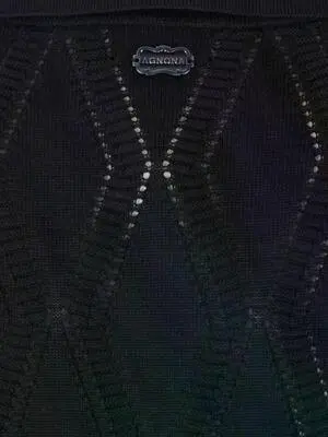 Agnona Diamond-pattern T-shirt