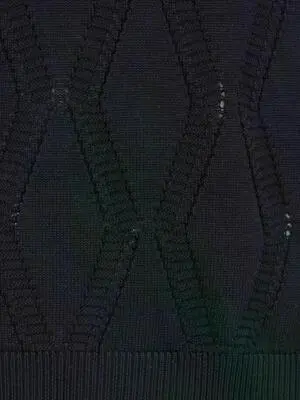 Agnona Diamond-pattern T-shirt