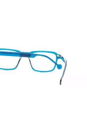 L.A. EYEWORKS Dan Square-frame Glasses