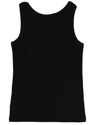 Versace Tank Top With Logo - Black