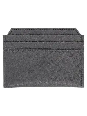 VIVIENNE WESTWOOD Card Holder With "orb" Detail - Black