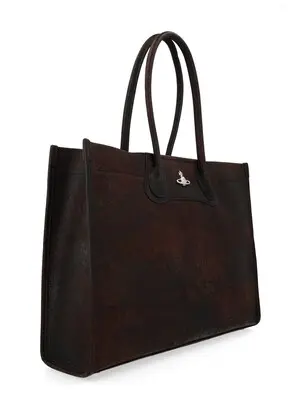 VIVIENNE WESTWOOD Troy Tote Bag - Brown