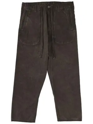 UMA WANG Drawstring Pants - Grey
