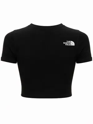 The North Face Cropped T-shirt - Black