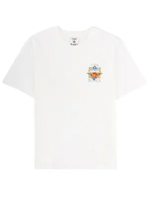 Casablanca T-shirt With Print - White