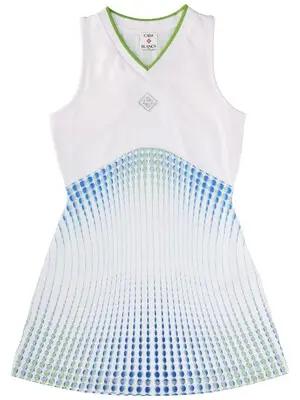 Casablanca Tennis Mini Dress - Multicolour