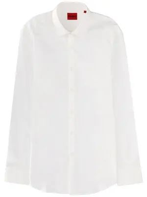 Hugo Cotton "kenno" Shirt - White