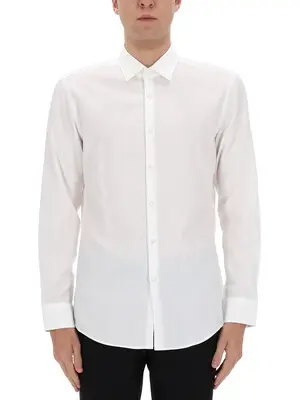 Hugo Cotton "kenno" Shirt - White