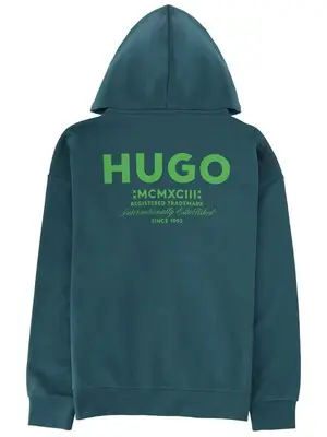 Hugo Zippered Sweatshirt With Logo