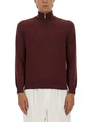 Brunello Cucinelli Cashmere Turtleneck Sweater - Brown