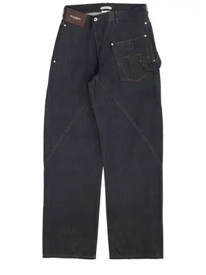 JW Anderson Twisted Workwear" Jeans - Blue
