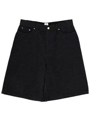Casablanca Laser Monogram" Shorts - Black