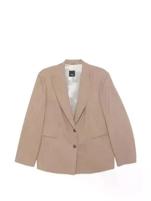Marina Rinaldi Button-fastening Blazer - Neutrals