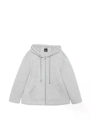 Marina Rinaldi Embellished Hooded Jacket
