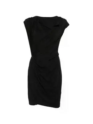 ENTIRE STUDIOS Twist Mini Dress - Black