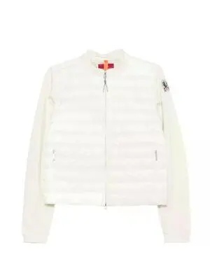 PARAJUMPERS Corina Quilted Zipped Jacket - White