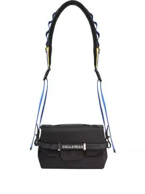 Dsquared2 Jetski Twin Shoulder Bag - Black