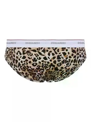 Dsquared2 Wild2 Leopard-print Brief