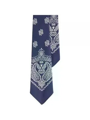 Polo Ralph Lauren Bandanna-print Tie - Blue