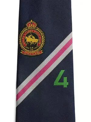 Polo Ralph Lauren Repp Crest Logo Neck Tie