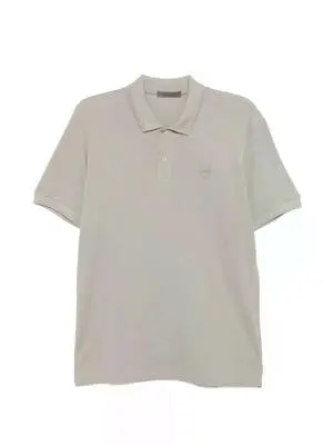 Corneliani Logo-patch Polo Shirt - Grey