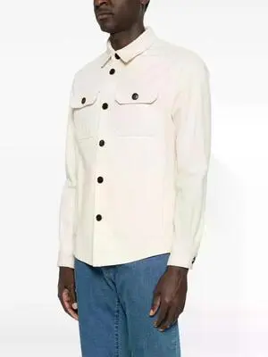 PROFUOMO Panelled Shirt Jacket