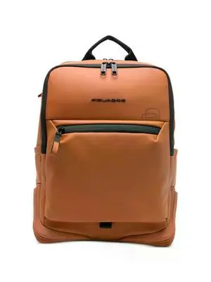 PIQUADRO Zip-fastening Backpack - Brown