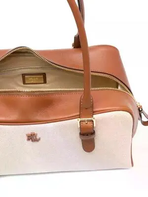 Ralph Lauren Buckle Charm Tote Bag