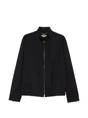 Canali Zip-up Bomber Jacket - Blue