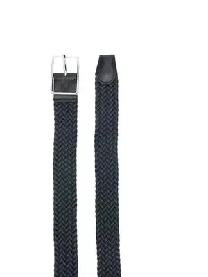 Corneliani Braided Buckle Belt