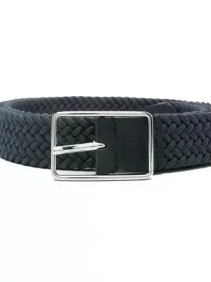 Corneliani Braided Buckle Belt