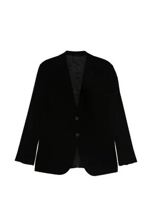 Giorgio Armani Two-button Blazer - Black