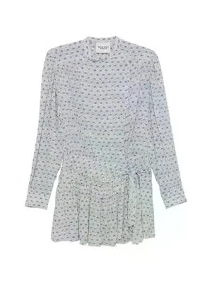 MARANT ETOILE Duha Patterned Mini Dress
