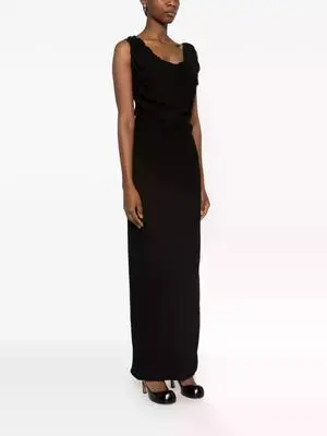 VIVIENNE WESTWOOD Ginnie Amber Draped Maxi Dress