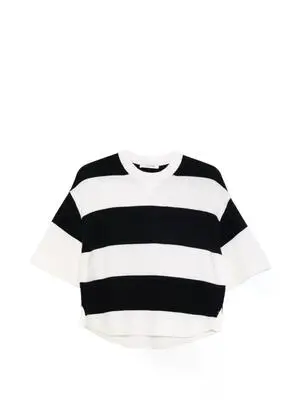 Dorothee Schumacher Striped Sweater - White