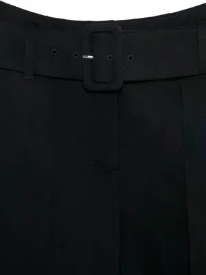 Dorothee Schumacher Belted Wide Leg Cropped Trousers