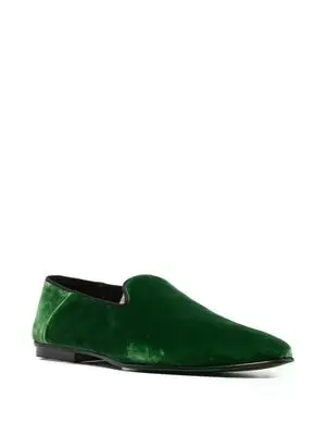 TOM FORD Steven Velvet Loafers