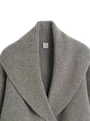 TOTEME Shawl Collar Button Cardigan
