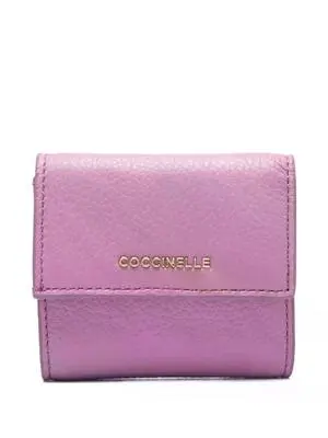 COCCINELLE Small Metallic Wallet - Purple