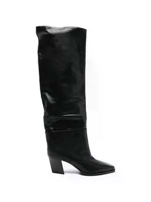 JIMMY CHOO Hart Leather Boots