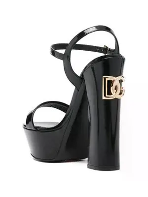 Dolce & Gabbana Platform Leather Sandals
