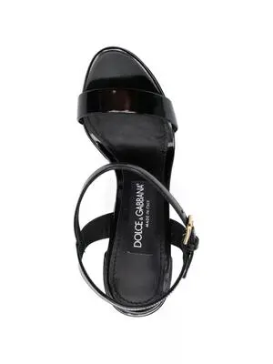 Dolce & Gabbana Platform Leather Sandals