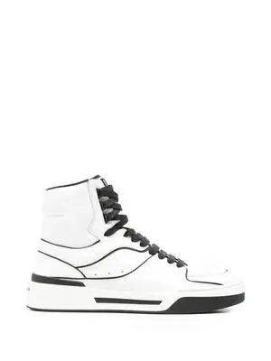 Dolce & Gabbana Roma Leather Sneakers - White